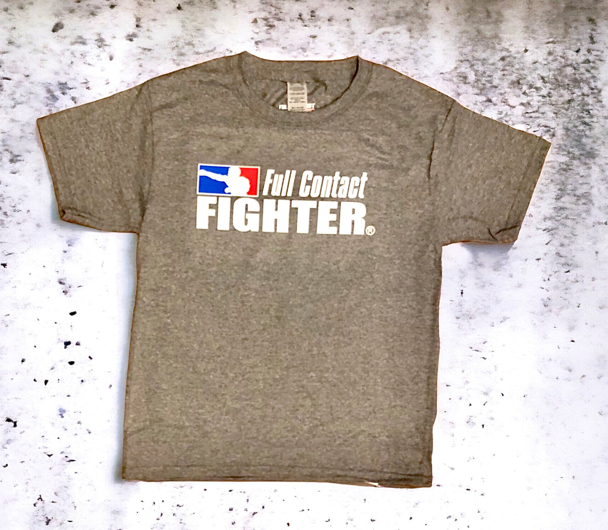 FCF BOLD LOGO 2 GRAY – Full Contact Fighter