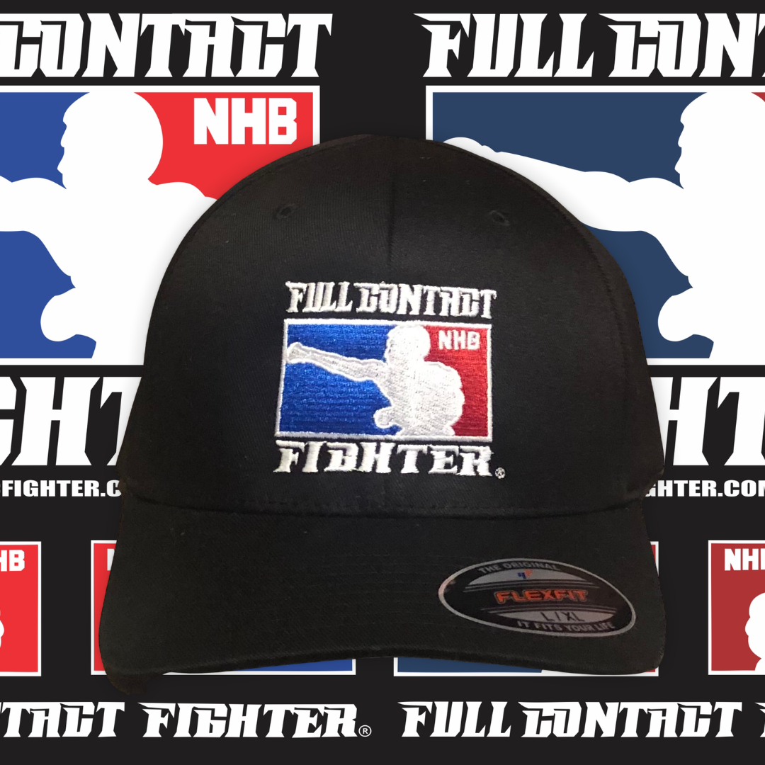 FCF FLEXFIT LOGO HAT BLACK – Full Contact Fighter